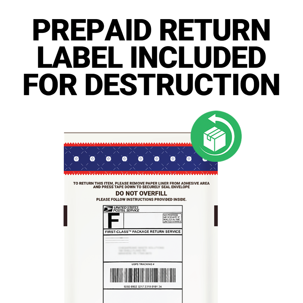 Inhaler Mail-In Take Back Envelopes (3pk) - ARXG by Reconomy